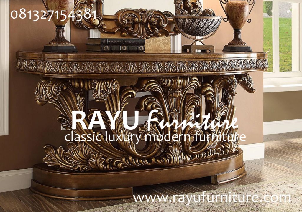 Meja Console Jati | RAYU Furniture Indonesia